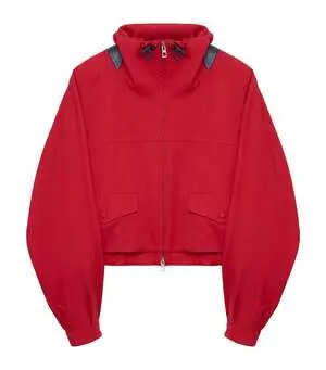 Loewe Cotton-silk Bomber Jacket