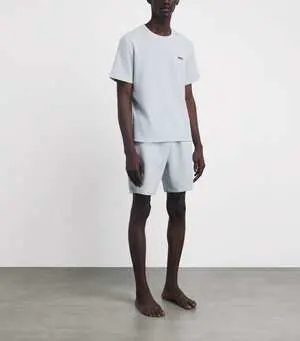 BOSS Waffle-knit Logo Shorts
