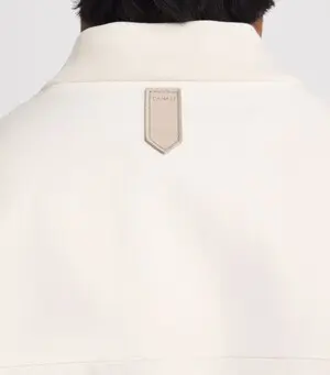 Canali Linen-silk Bomber Jacket