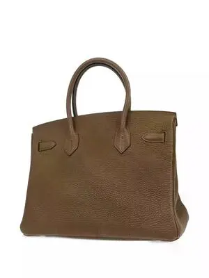 Hermès 2009 30 Birkin Tote Bag - Brown