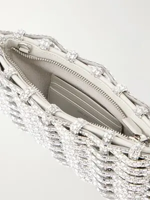 Simkhai Morgan Crystal-embellished Clutch Bag