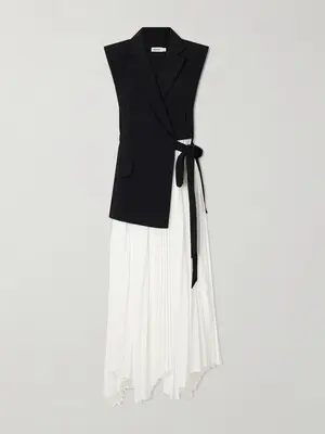 Simkhai Helena Combo Blazer Midi Dress - Multi