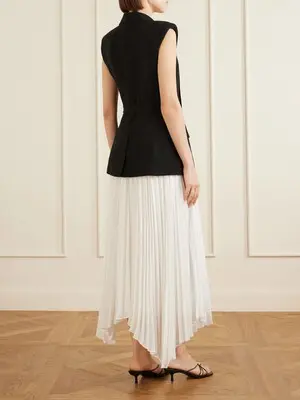 Simkhai Helena Combo Blazer Midi Dress