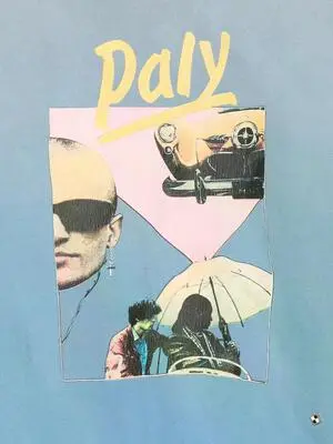 PALY Crew Neck Graphic Print Sweatshirt