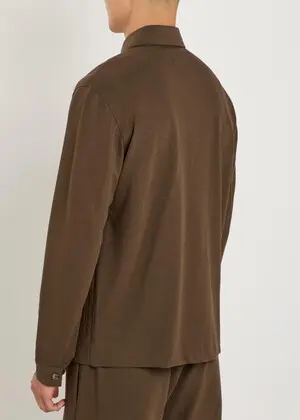 RAITH Geneva Textured Jersey Overshirt