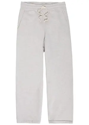 PICANTE Everyday Wide-leg Cotton Sweatpants - Grey