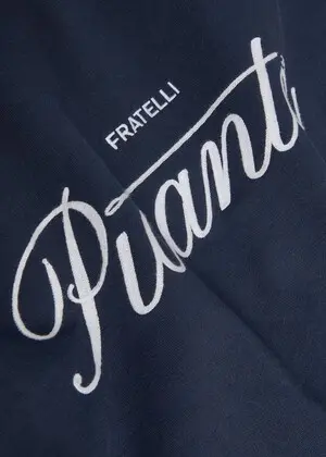 PICANTE Embroidered Cotton Hooded Sweatshirt