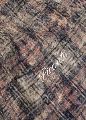 PICANTE Rocco Checked Cotton Shorts