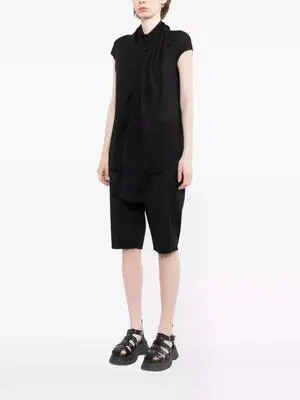 Yohji Yamamoto Draped Sleeveless Shirt