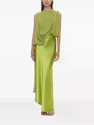 Christopher Esber Cumulus Draped Asymmetric Dress