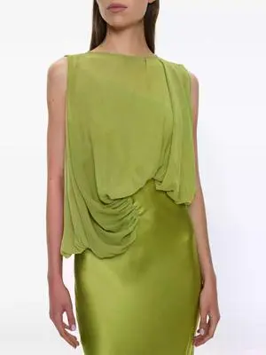Christopher Esber Cumulus Draped Asymmetric Dress