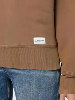 Saint Laurent Logo Patch Sweatshirt