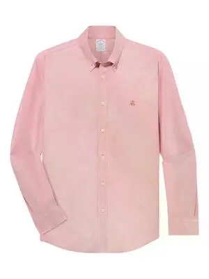 Brooks Brothers Button-down Collar Cotton Shirt - Red