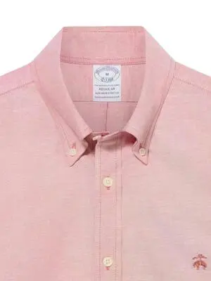 Brooks Brothers Button-down Collar Cotton Shirt - Red