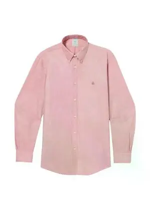 Brooks Brothers Button-down Collar Cotton Shirt - Red