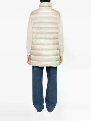 Herno Quilted Panelled Zip-up Coat