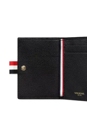 Thom Browne Soft Pebble Grain Trifold Wallet