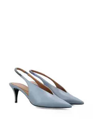 Stella McCartney Chain-link Slingback Pumps