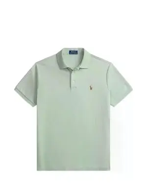 Polo Ralph Lauren Logo-embroidered Cotton-piqué Polo Shirt Green