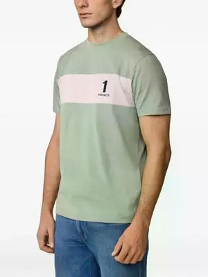 HACKETT  Colour-blocked Panel T-shirt