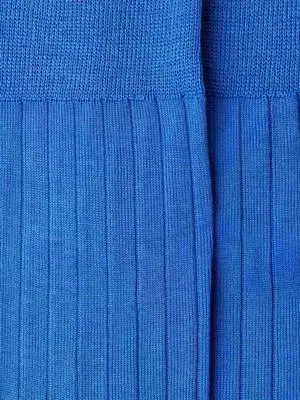 HACKETT  Ribbed-knit Mercerised Socks