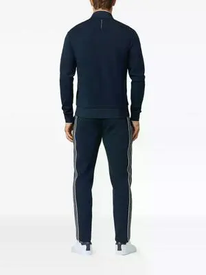 HACKETT  Quilted Hybrid Bomber Jacket