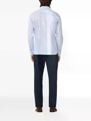 HACKETT  Bengal-stripe Kent-collar Shirt