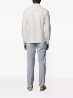 HACKETT  Heritage Oxford Buttoned Shirt - White