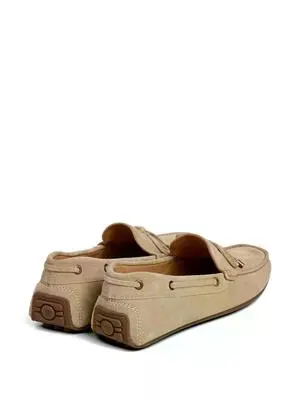 HACKETT  Suede Lace-up Loafers