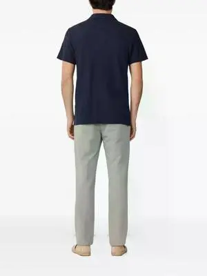 HACKETT LONDON Honeycomb-texture Jonny-collar Polo Shirt