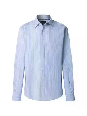 HACKETT  Butcher-stripe-pattern Shirt
