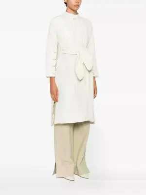 PSOPHIA Belted Button-cuff Coat
