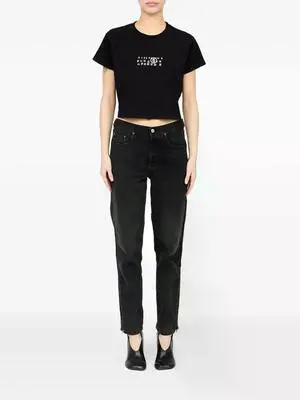 MAISON MARGIELA Flipped Print Overdyed T-shirt