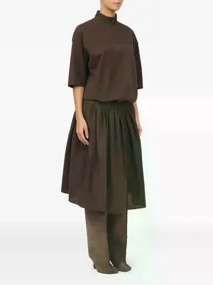 MAISON MARGIELA Wool Shirting Shirt Dress