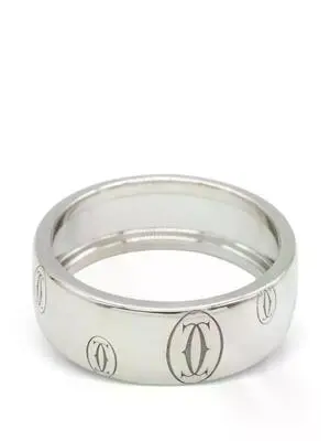 Cartier 10s Happy Birthday" Ring - Silver