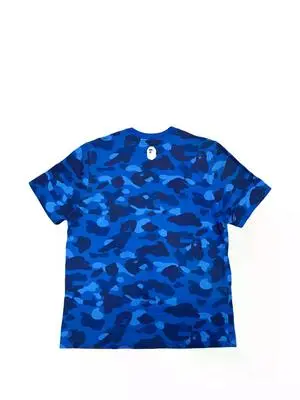 A BATHING APE X Adidas Camo-print Logo-print T-shirt