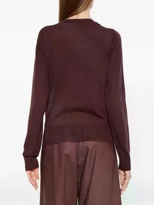 BY MALENE BIRGER Gwen Square-neck Fine Knit Sweater