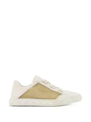 JIMMY CHOO Jimmy Choo Diamond Light Flex Mesh Sneakers Neutrals