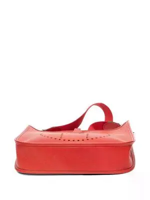 Hermès Pm Evelyne I Perforated Shoulder Bag - Red