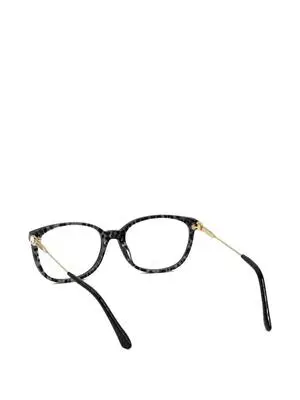 JIMMY CHOO Rectangle Frame Eyeglasses