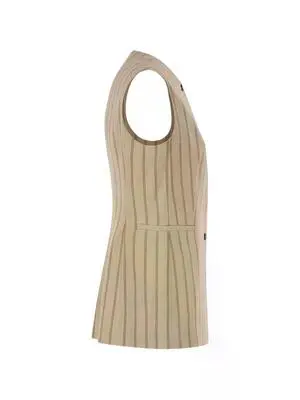 Antonelli Firenze Pinstriped Tailored Waistcoat