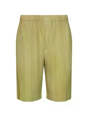 Issey Miyake Pleated Knee-length Shorts