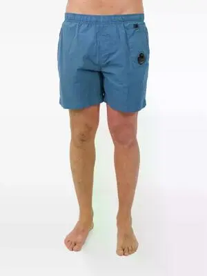 C.P. COMPANY Lens Detail Swim Shorts - Blue