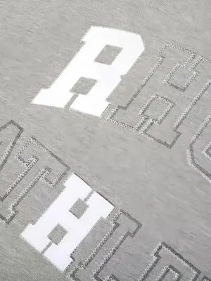 Rhude Athletic Logo-embroidered Hoodie