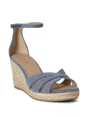 Ralph Lauren Nellie Wedge-heel Espadrilles
