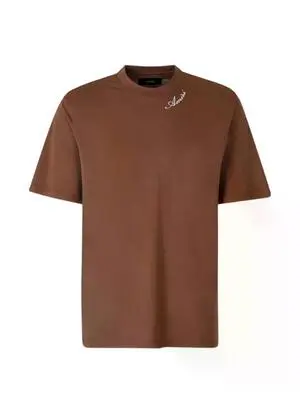 Amiri Logo-embroidered T-shirt