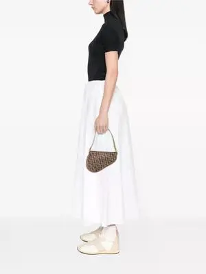 Dior Mini Diorissimo Saddle Pochette Shoulder Bag - Brown