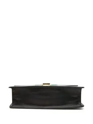 Gucci Sylvie Web Satchel - Black
