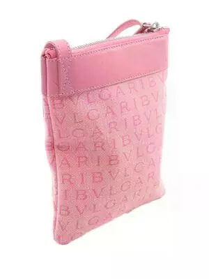 BVLGARI Logomania Canvas Crossbody Bag