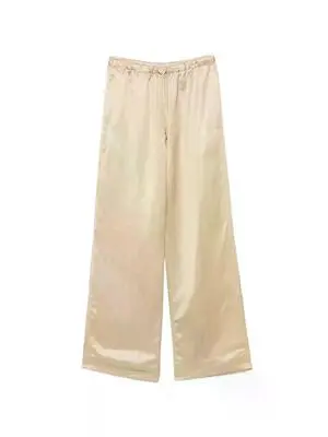 BRIGLIA 1949 Drawstring Wide-leg Trousers - Neutrals